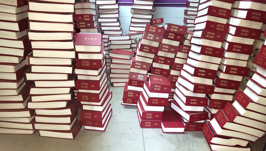 Commissioners have moldy records cleaned | News, Sports, Jobs - Salem News